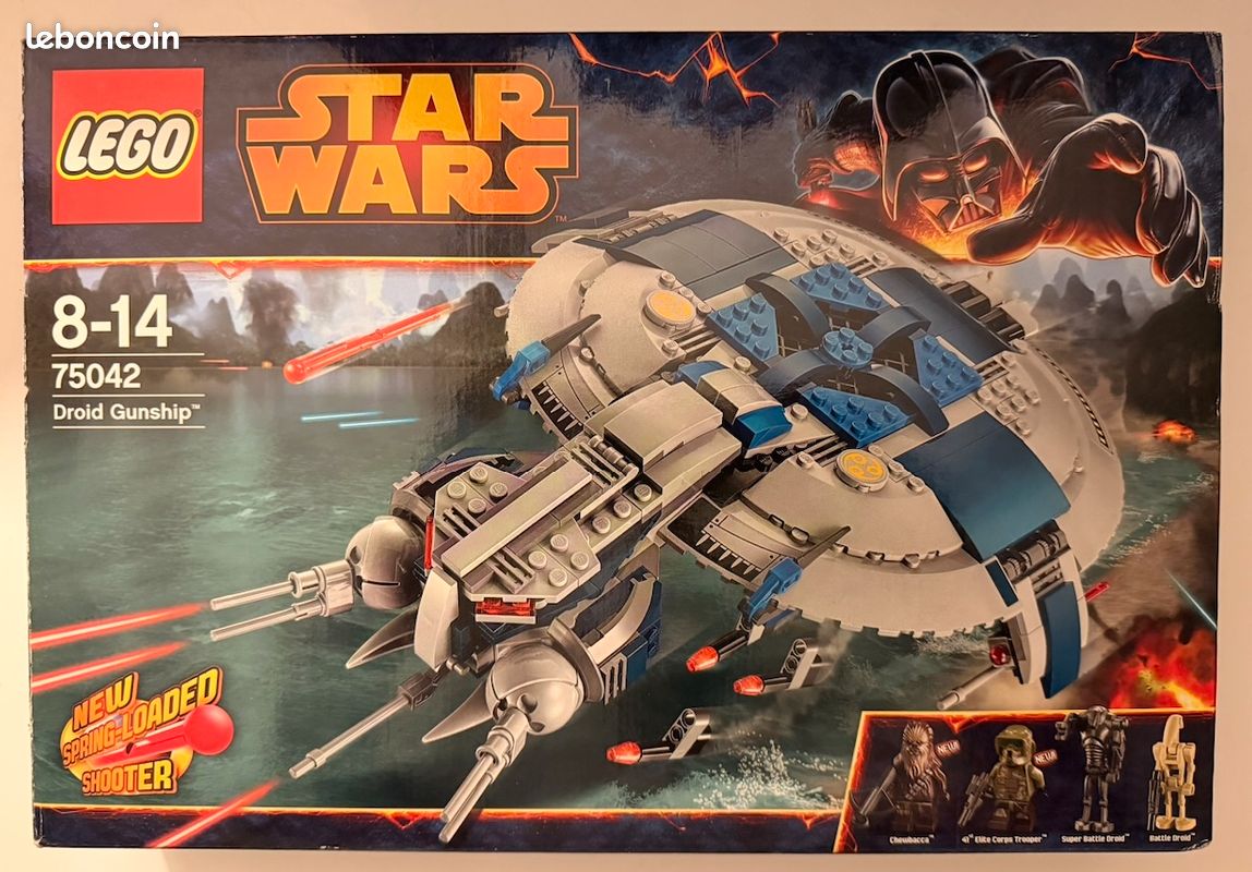 LEGO Star Wars 75042 - Droid Gunship - Jeux & Jouets