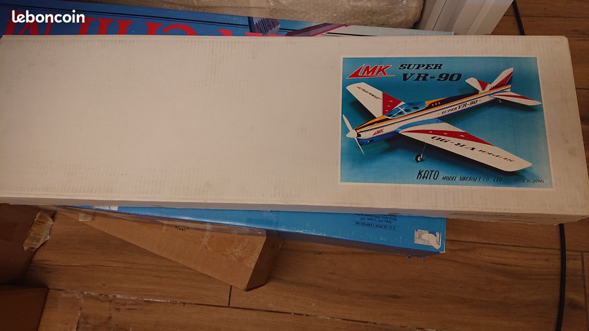 Très rare kit excellent état avion RC tout bois SUPER VR 90 F3A MK KATO ...