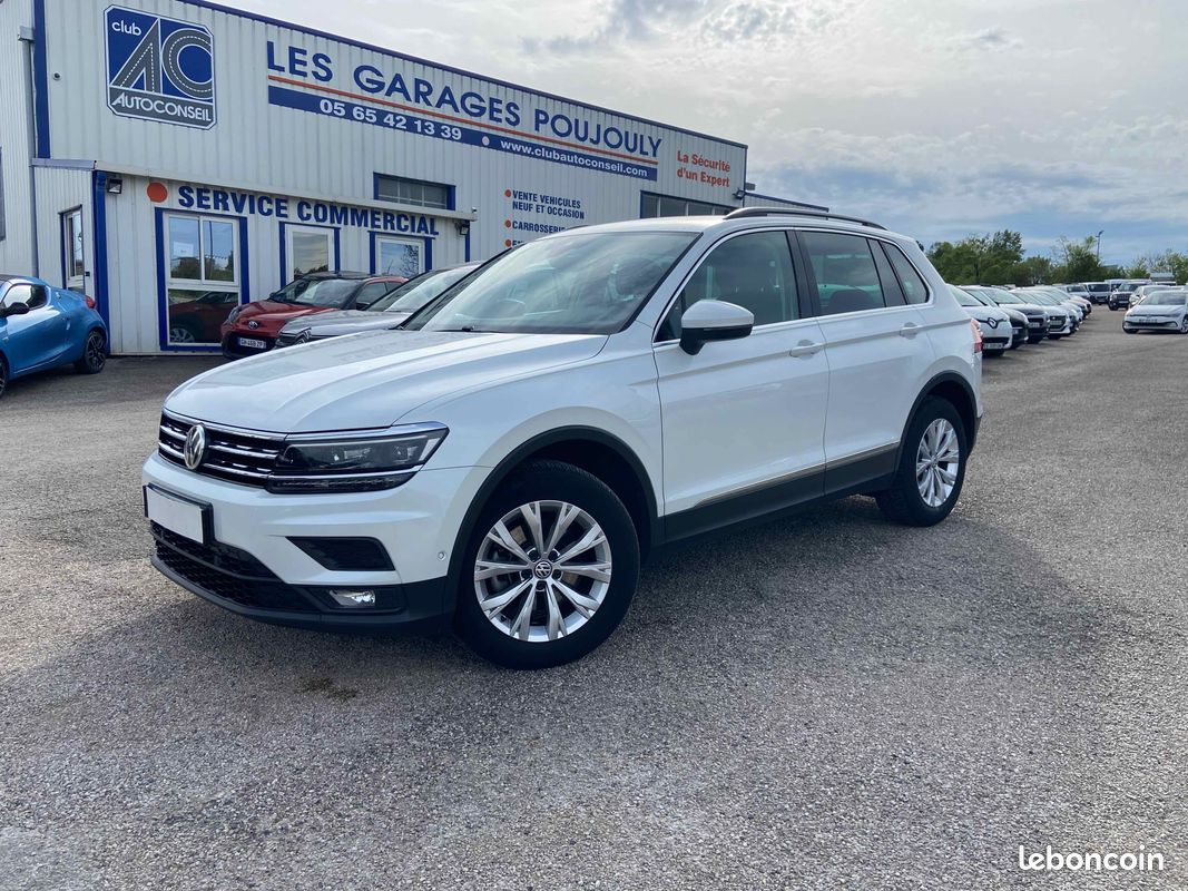 Tiguan TDi 150 cv DSG7 Confortline / Blanc Nacré + Options - Voitures