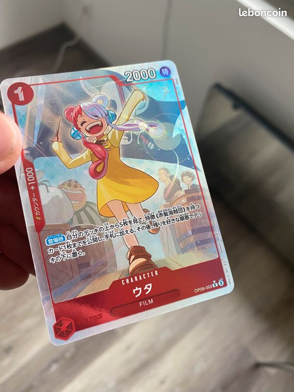 Carte One Piece - Uta OP09-002 R Parallel Japonais - Collection