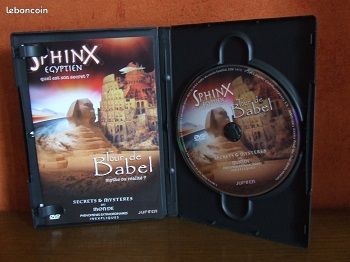 1 DVD contenant 2 documentaires "Le Sphinx Egyptien" + "La tour de ...