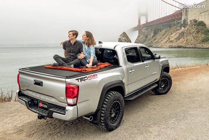 Couvre Benne Rack Boîte Alu Fibre BAKFLIP BAK INDUSTRIES / RETRAX ...