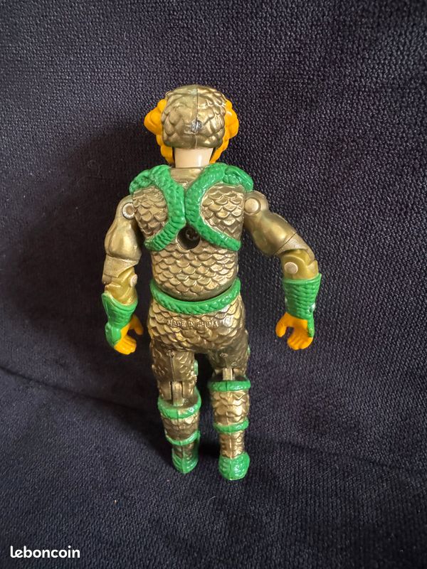 Figurine « Serpentor » G.I. Joe années 80 – Hasbro – 9,5 cm ...