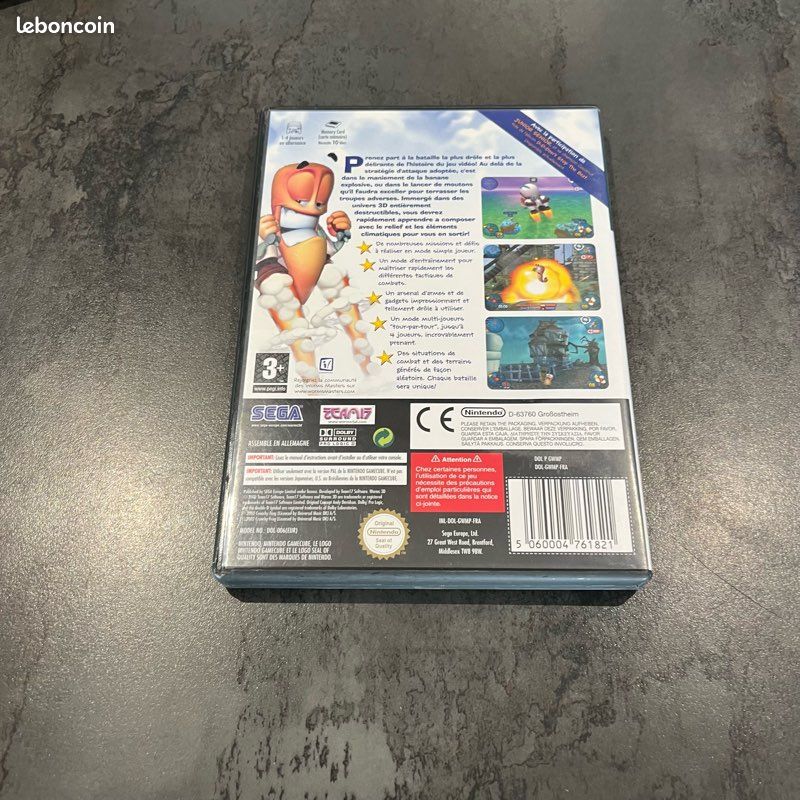 Worms 3D GameCube - Jeux vidéo