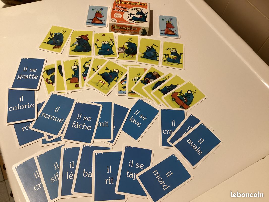 🎁 « Mimomonstres « , petit jeu de mime, dès 5 ans 🎁 - Jeux & Jouets