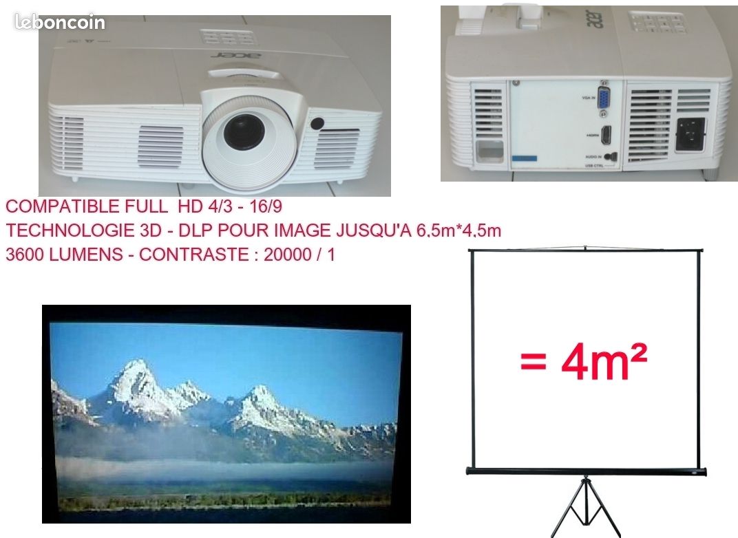 Location Vidoprojecteur La Journe