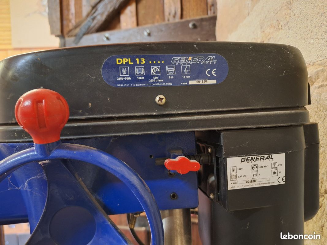 Perceuse a colonne laser DPL 13 général - Bricolage