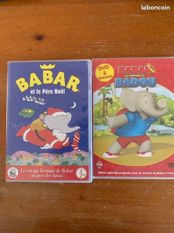 Lot De 2 DVD Babar - DVD - Films