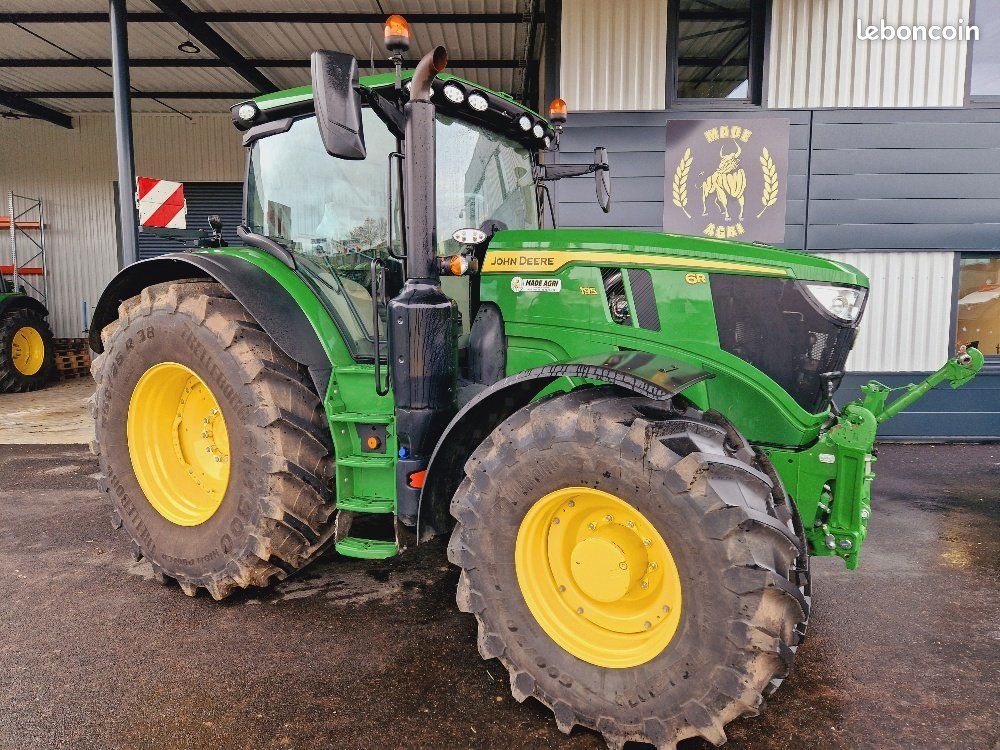 John Deere 6R195 - DIRECTDRIVE50 - FREINS PNEUM - - Tracteurs