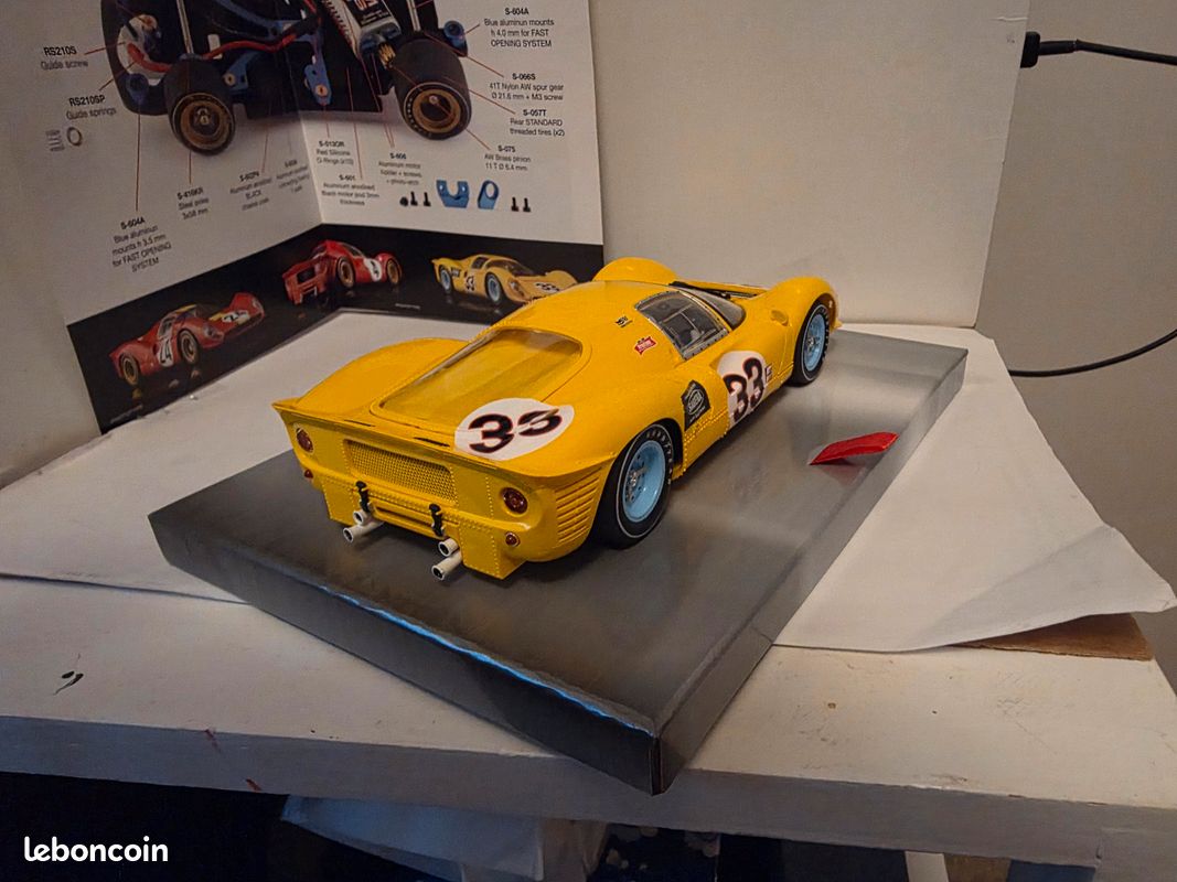 BRM 203 ferrari 412P 1/24 SLOT N°33 - Collection
