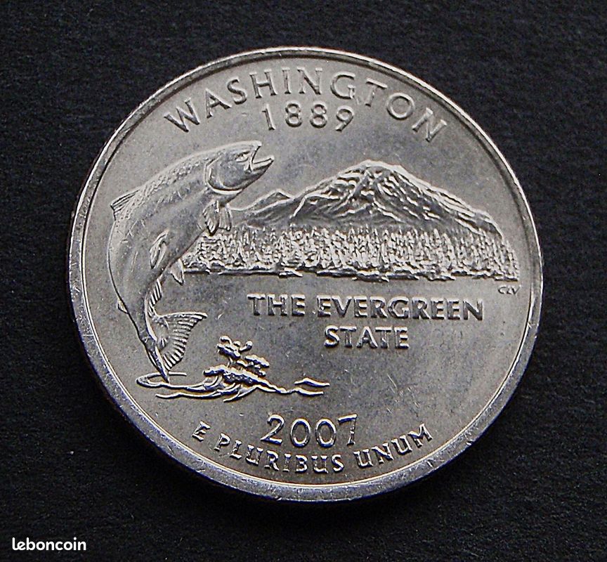 Monnaie américaine 2007 état de Washington - Collection