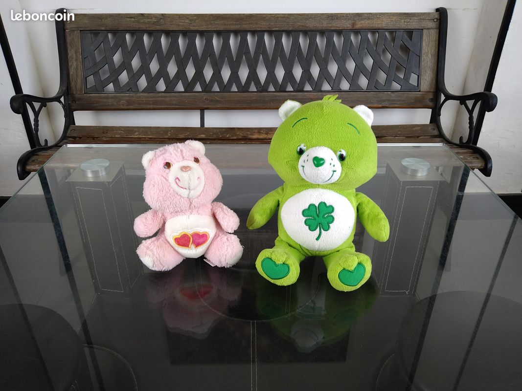 Lot 2 Anciennes Peluches Les Bisounours - n°4 - Collection