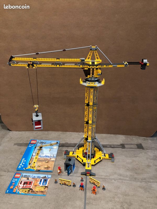 Lego City 7905 Grue à tour - Jeux & Jouets