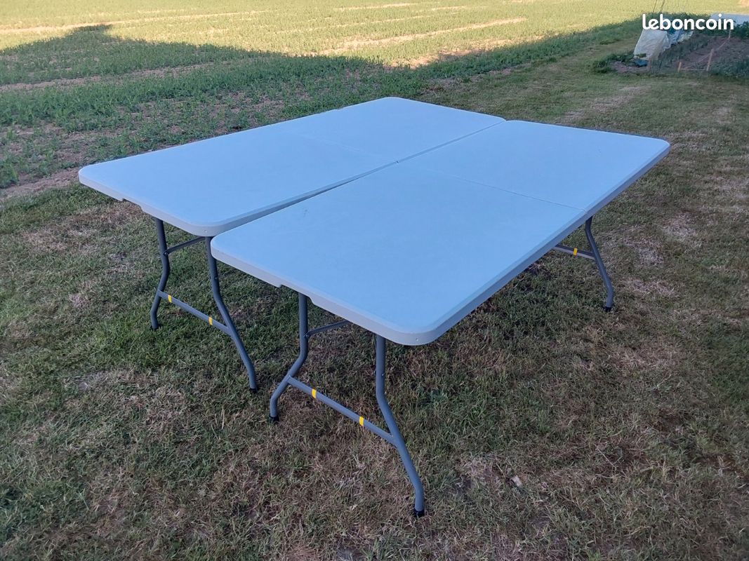 Tables pliantes - Services de jardinerie & bricolage
