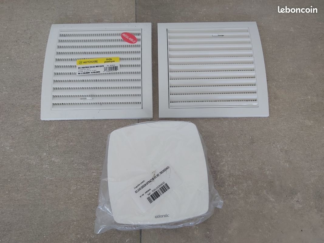 Bouches d'extraction / grilles d'aération NEUVE - Bricolage