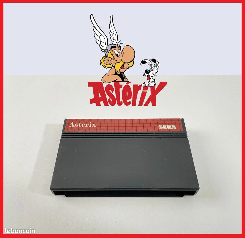 ⭐Astérix jeu Master system en cartouche seule - Jeux vidéo