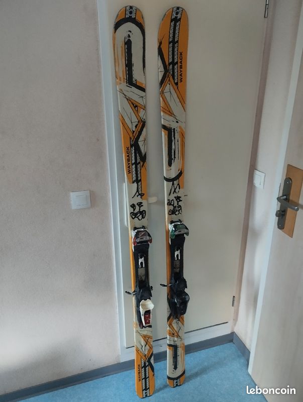 Ski de randonnée K2 Wayback 87 en 183 cm avec peaux et couteaux - Sport ...