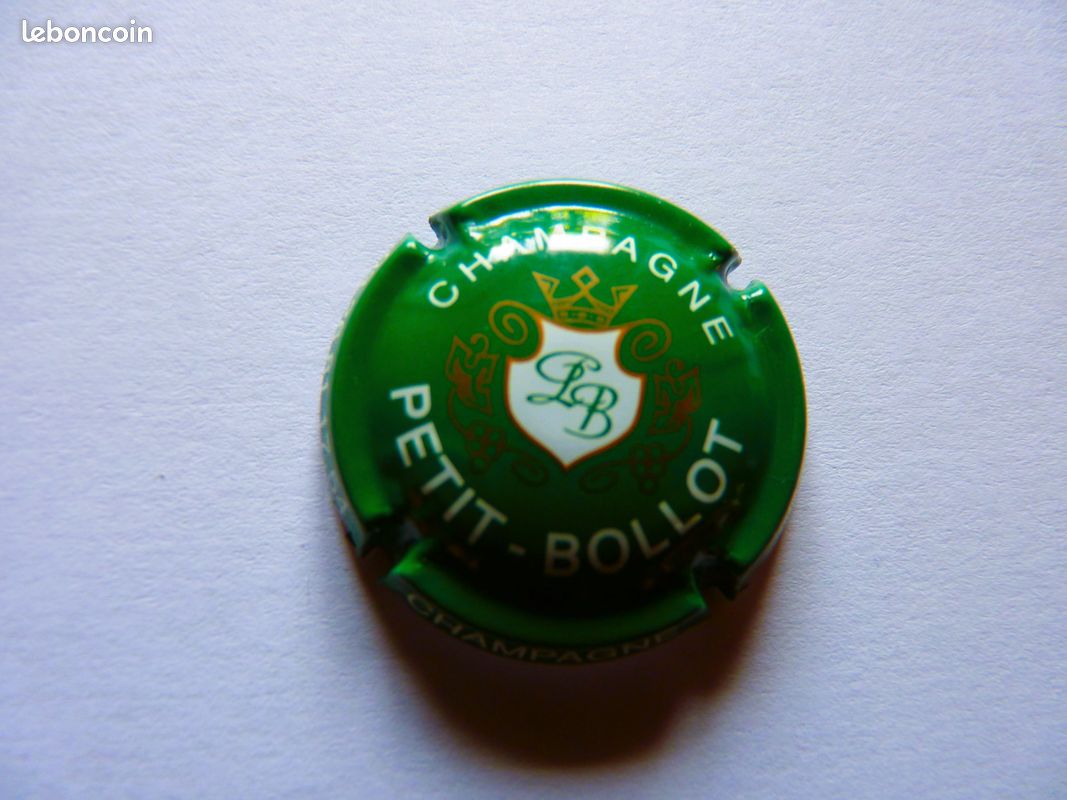 Plaque muselet champagne petit bollot capsule collection 33 - Vins ...
