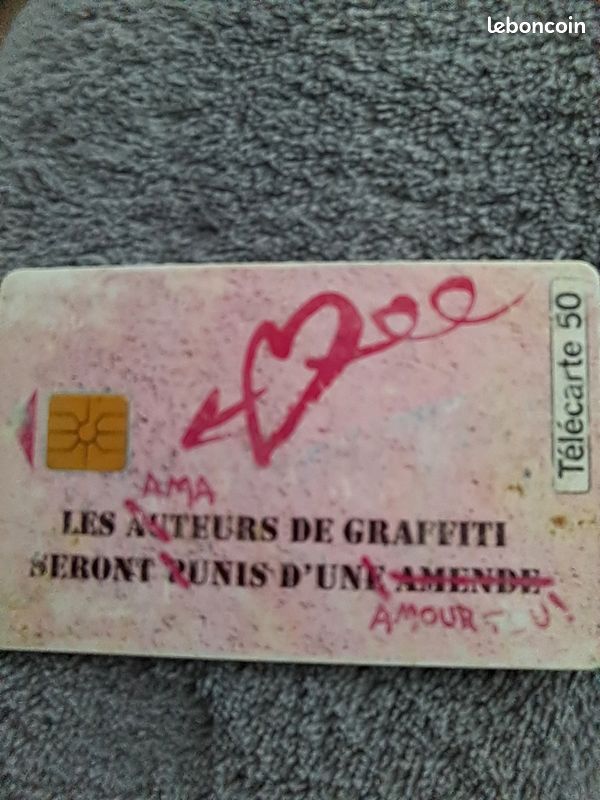 Télécarte 50 U - parfum Grafiti 1995 - Collection