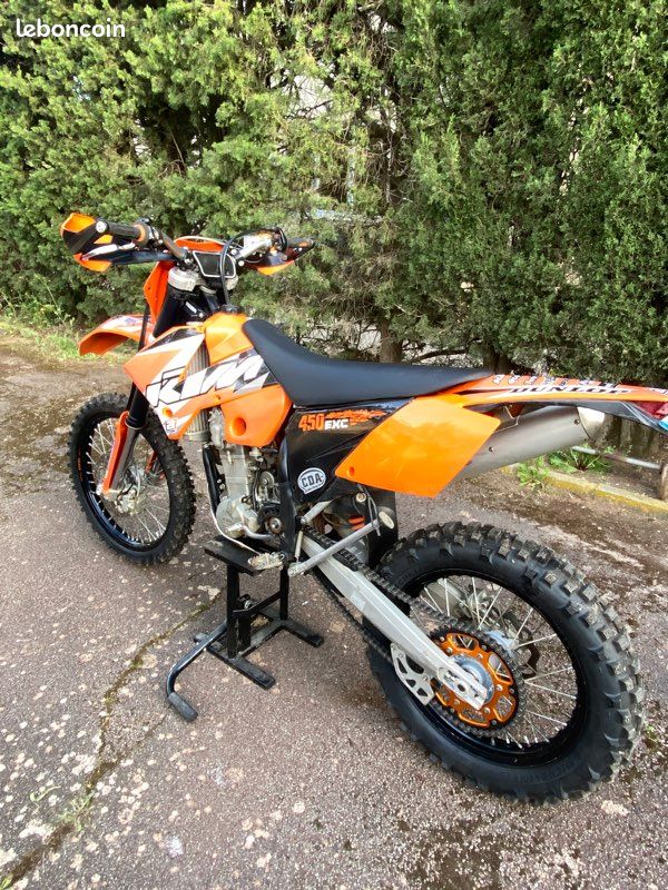 Ktm 450 exc enduro 2007 - Motos