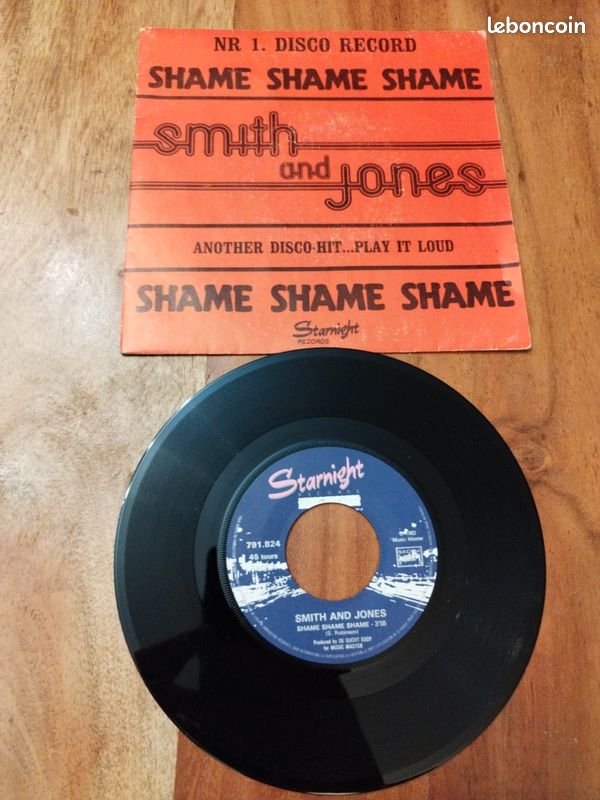 Smith and jones Shame Shame Shame 45t - CD - Musique