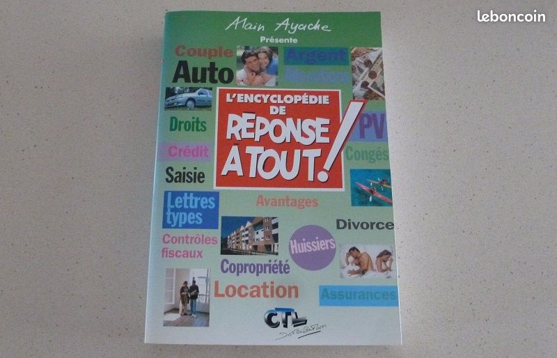 Livre " Réponse à tout " - Livres