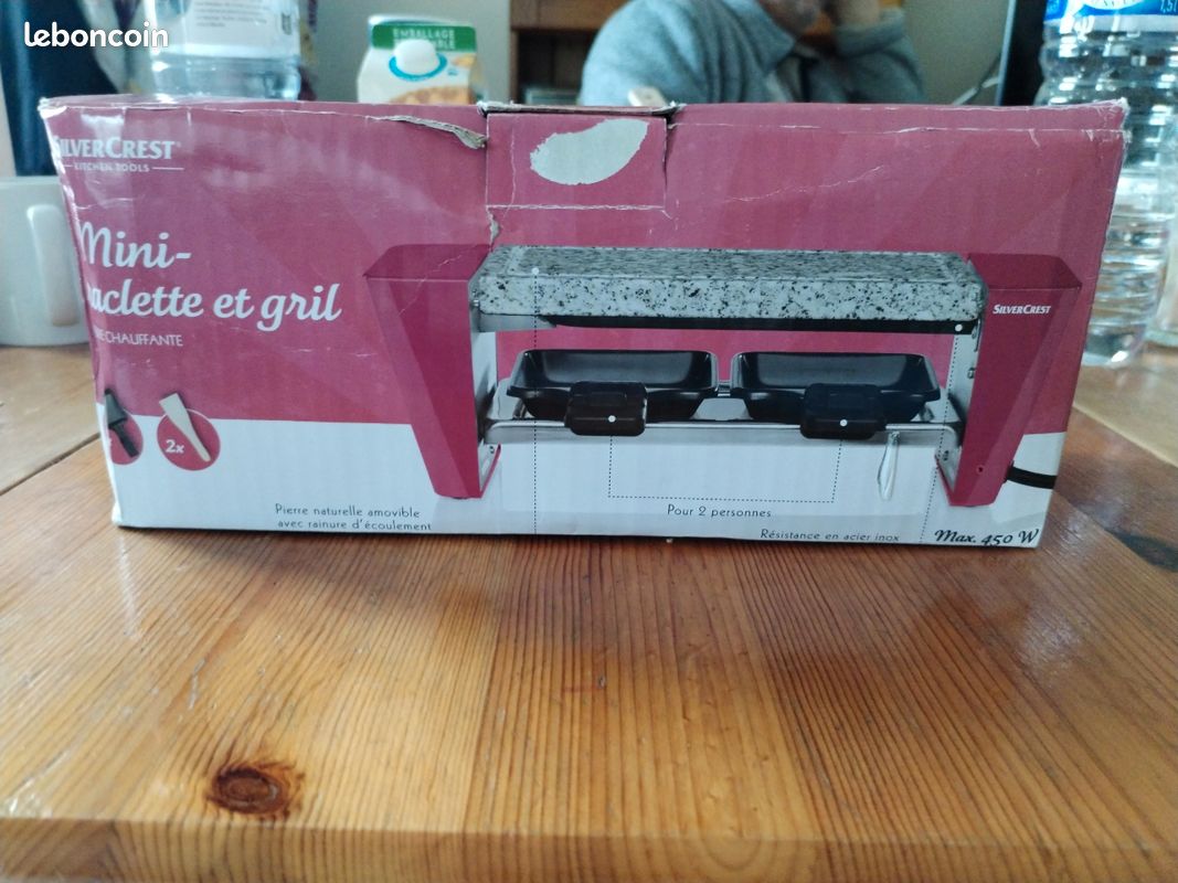 Service à raclette pour 2 Silver Crest - Électroménager