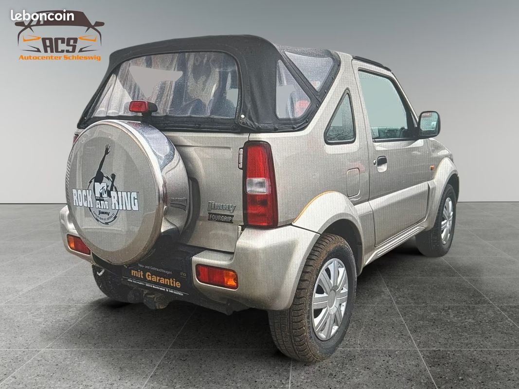 Suzuki Jimny 1.3 86ch Cabriolet - 2ème Main - Carnet D'Entretien à Jour - Rock Am Ring - Pare ...