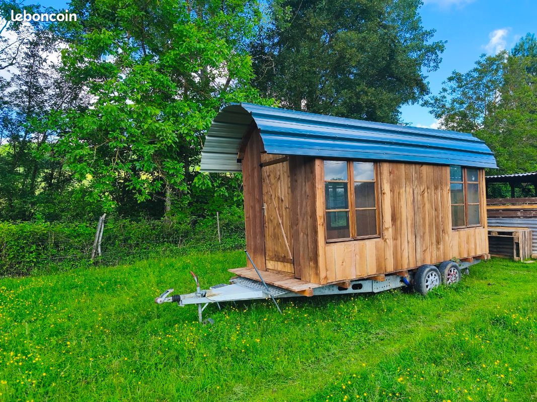Roulotte , tiny, cabane - Caravaning