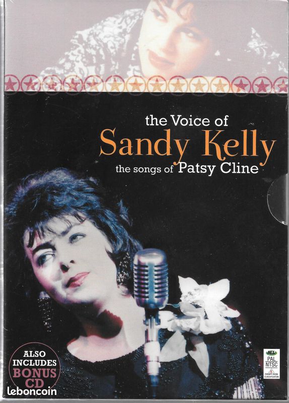 The Voice of Sandy Kelly - The Songs of Patsy Cline - DVD - Films