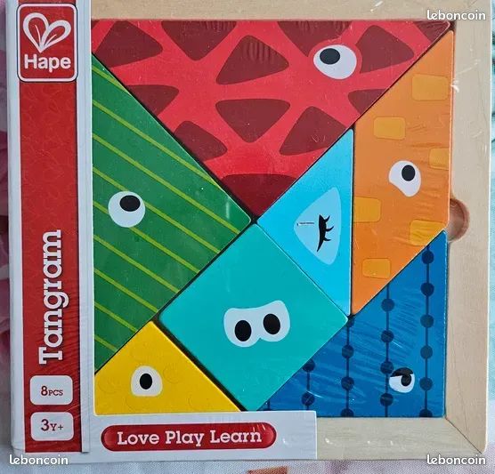 Puzzle / Tangram en bois NEUF - Jeux & Jouets