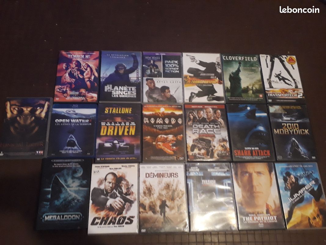 Vend lot dvd ou à l unité - DVD - Films