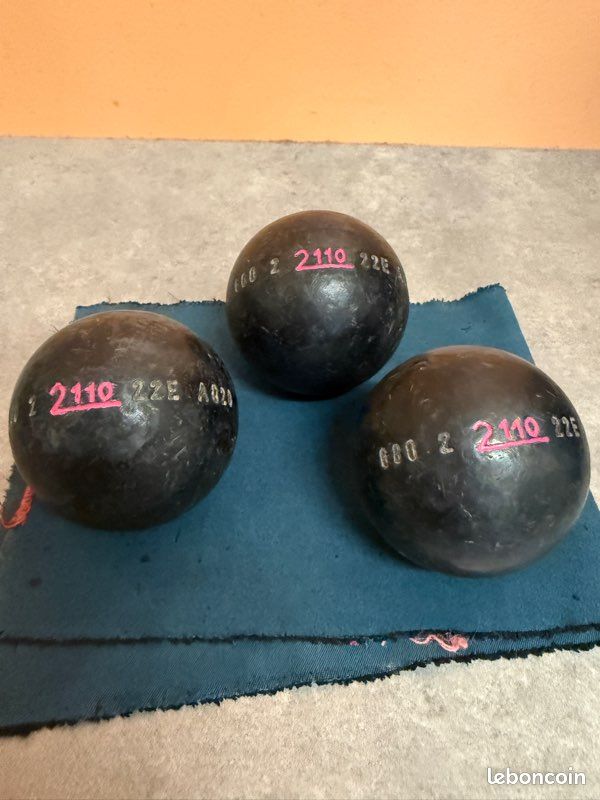 Ms 2110 boules de pétanque 72/680 - Sport & Plein air