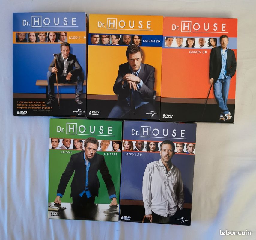 Dr House intégral DVD 5 saisons - DVD - Films