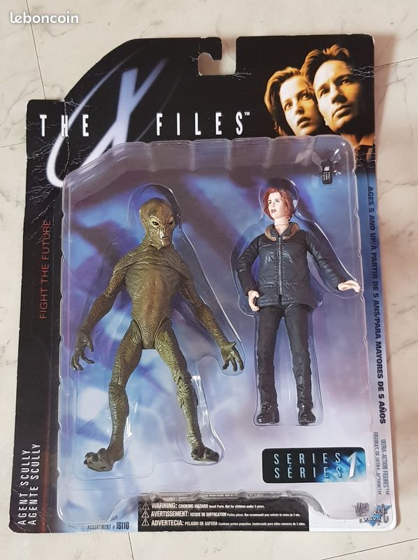 Coffret Collector de X FILES Agent Dana Scully + Extraterrestre (Neuf ...