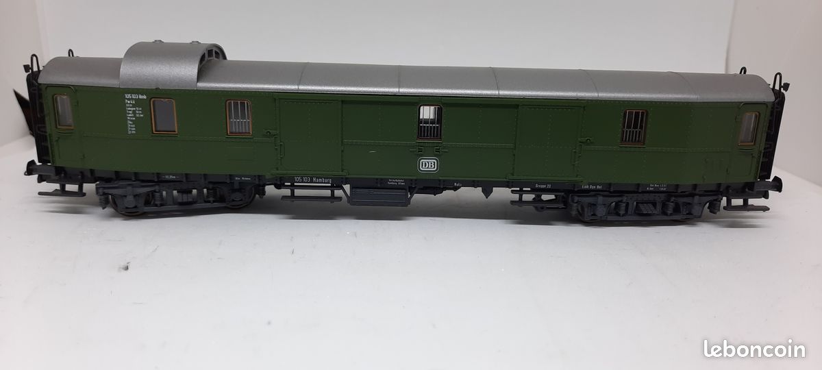 Train voiture fourgon roco ho réf 44449 - Modélisme