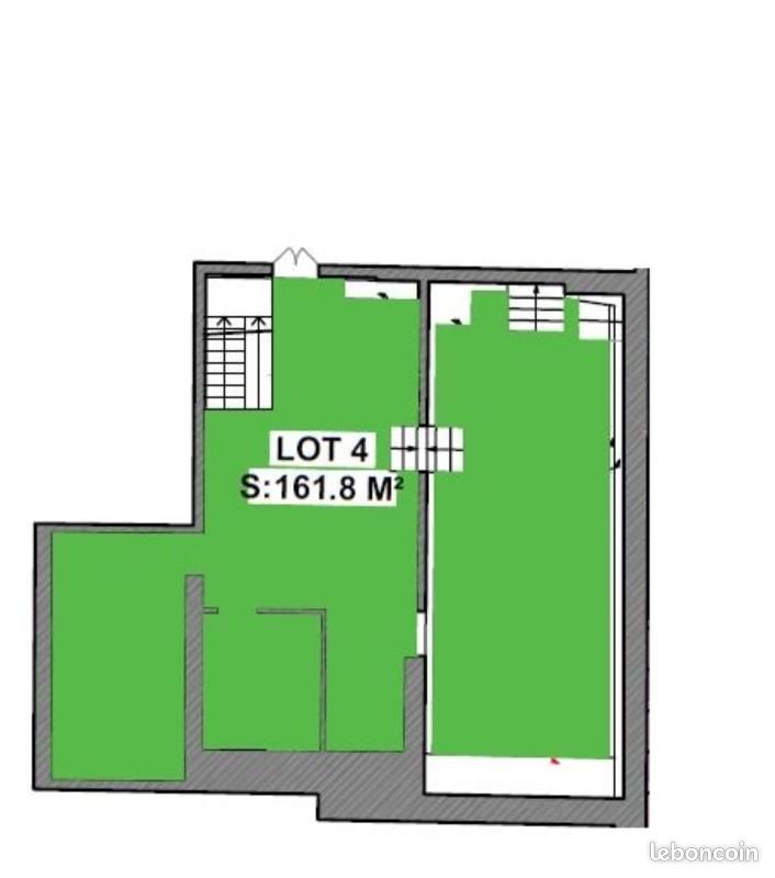 Local bureaux 306 m² - Bureaux & Commerces