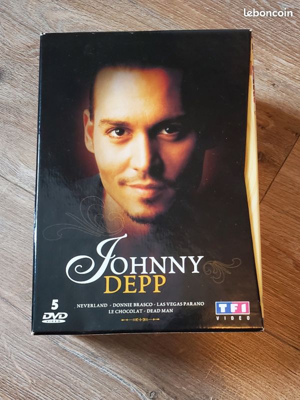Coffret 5 DVD - Johnny Depp - DVD - Films