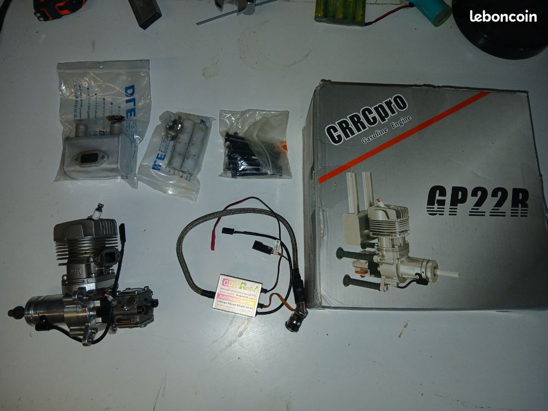 Moteur avion rc CRRC pro GP22R - Modélisme