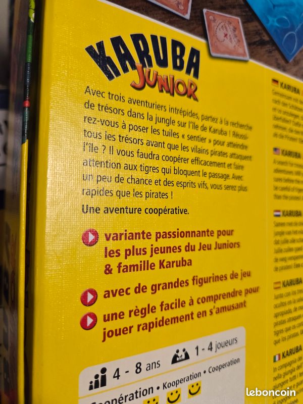 Jeu de société Karuba junior - Jeux & Jouets