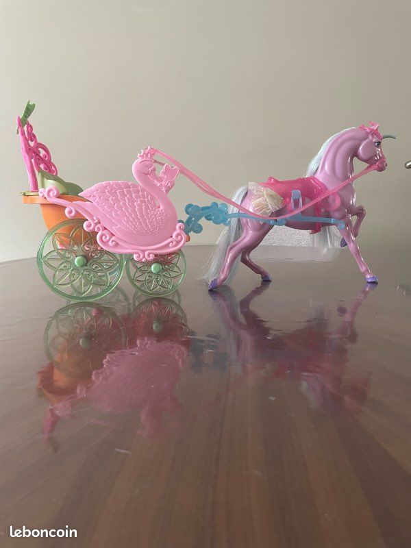 Barbie : Cheval, carrosse - Jeux & Jouets