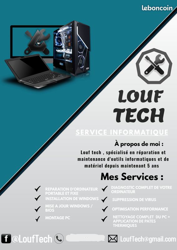 Informaticien - Autres services