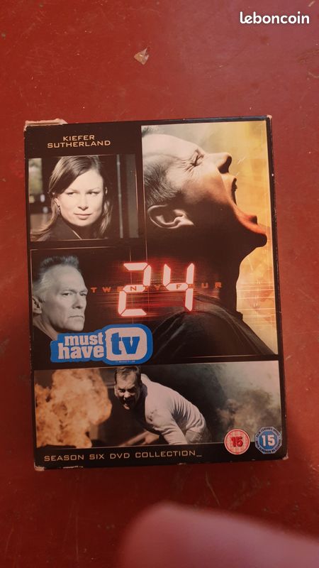 DVD 24 (24h Chrono) saison 6 en anglais - DVD - Films