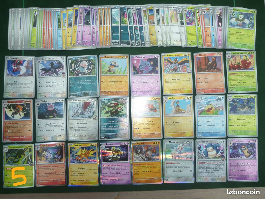 100 cartes Pokémon avec plus de 25 brillantes + une ultra rare Genesect ...