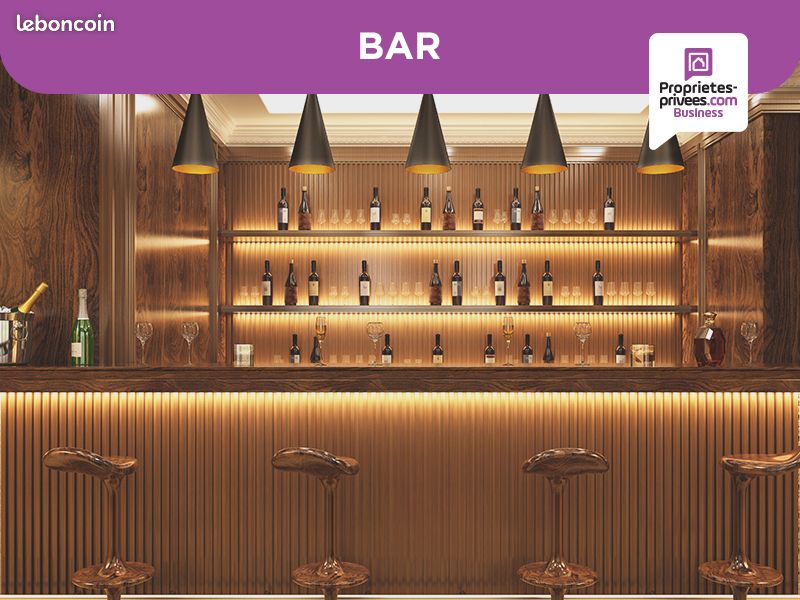 Fonds de commerce bar 70 m² - Bureaux & Commerces