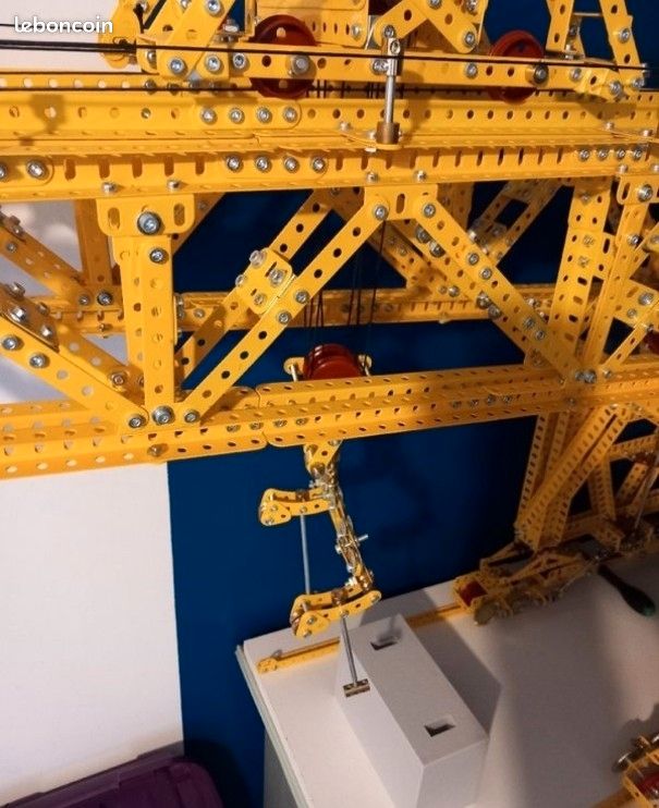 Grue Meccano XXL complète – Avec fascicules, pièces en rab et poster ...