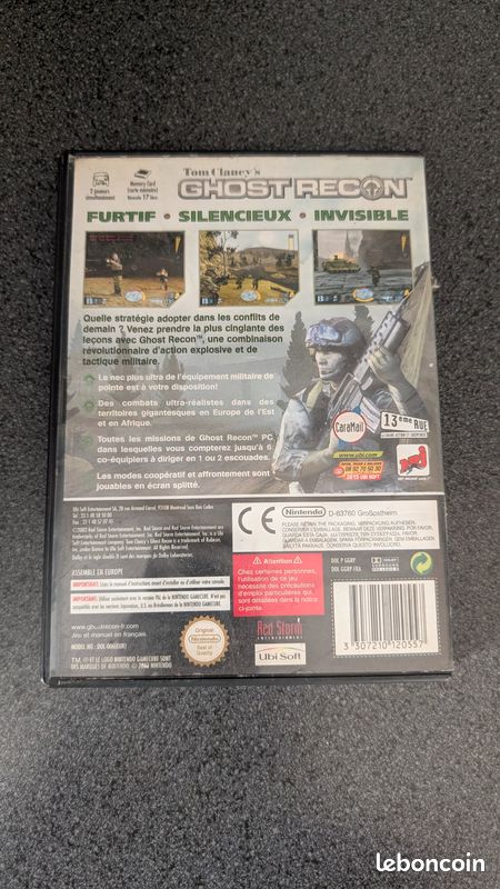 Lot 2 jeux Nintendo GameCube – NHL 2004 + Tom Clancy’s Ghost Recon 🎮 ...