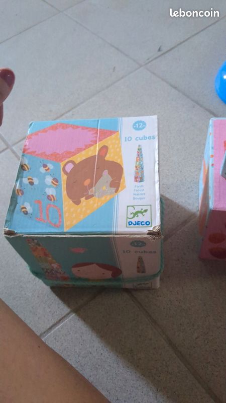 Cubes en carton Djeco - Jeux & Jouets