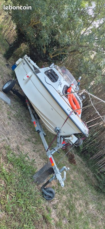 Bateau peche promenade omc seabird 435f - Nautisme