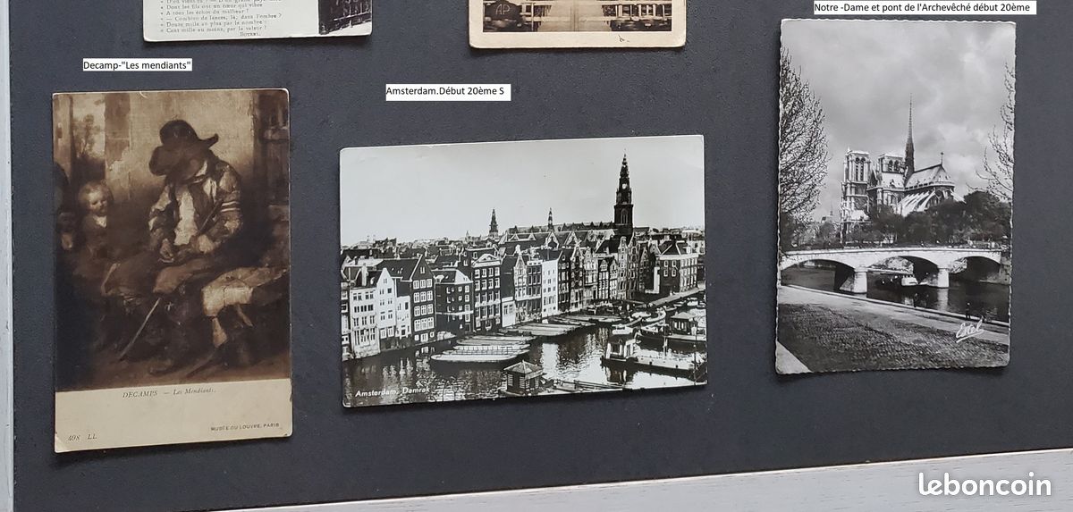 17 Cartes postales anciennes de collection - Collection